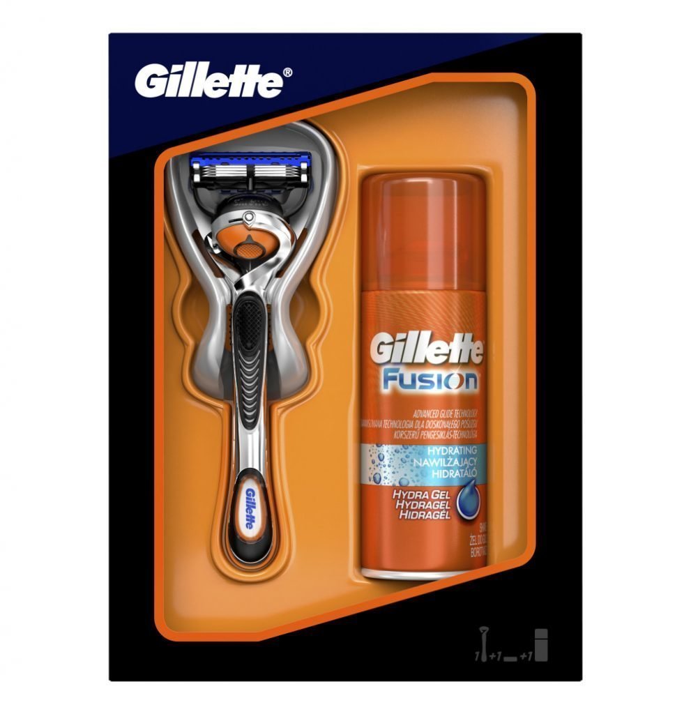 Gillette Proshield Razor + 75 Ml Lahjapakkaus - Kodinkonekauppa24.fi